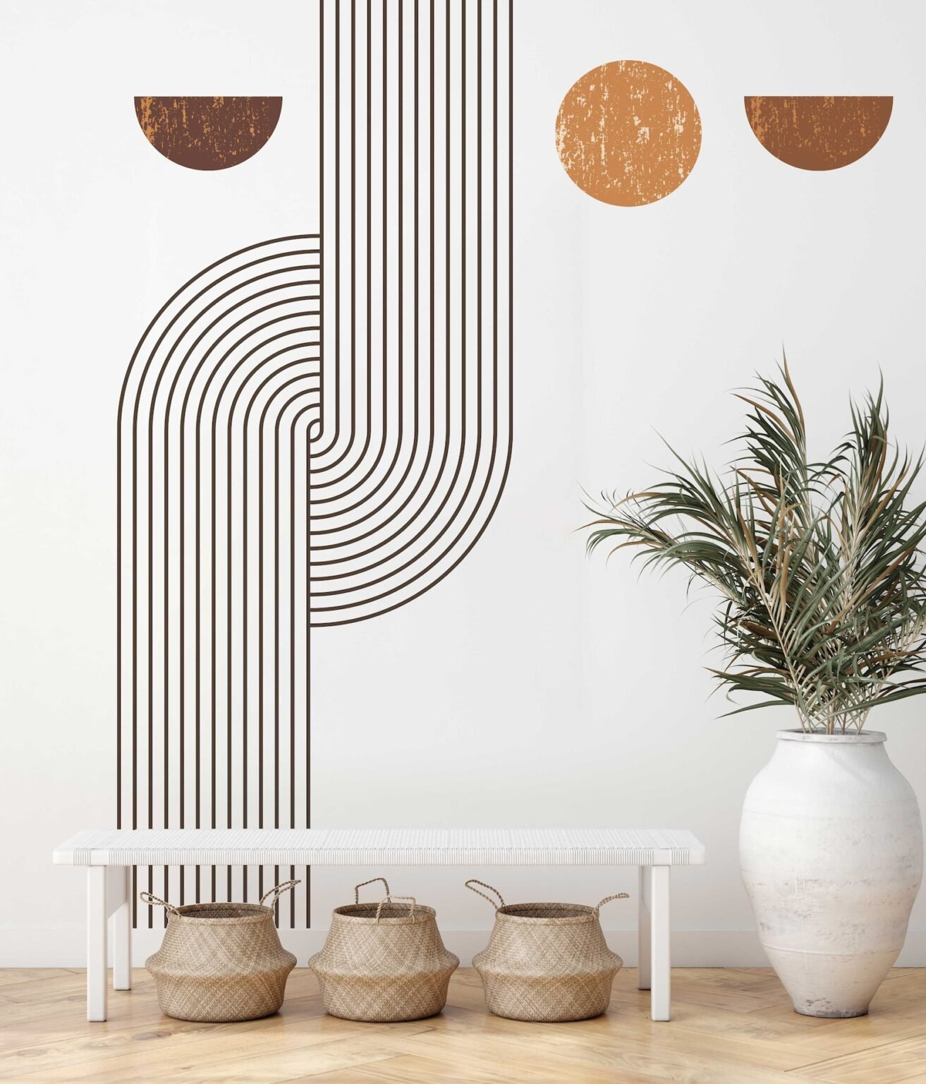 Geometric Wall Arch Decal Set - Bella Stampa